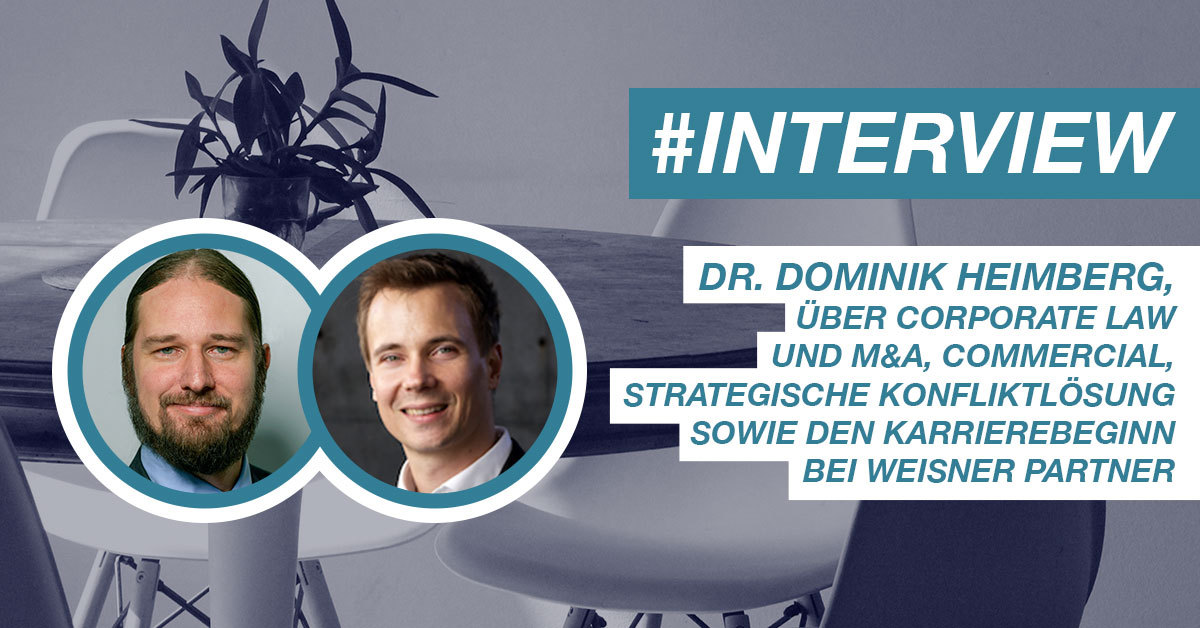 Interview mit Herrn Rechtsanwalt Dr. Dominik Heimberg über Corporate ...